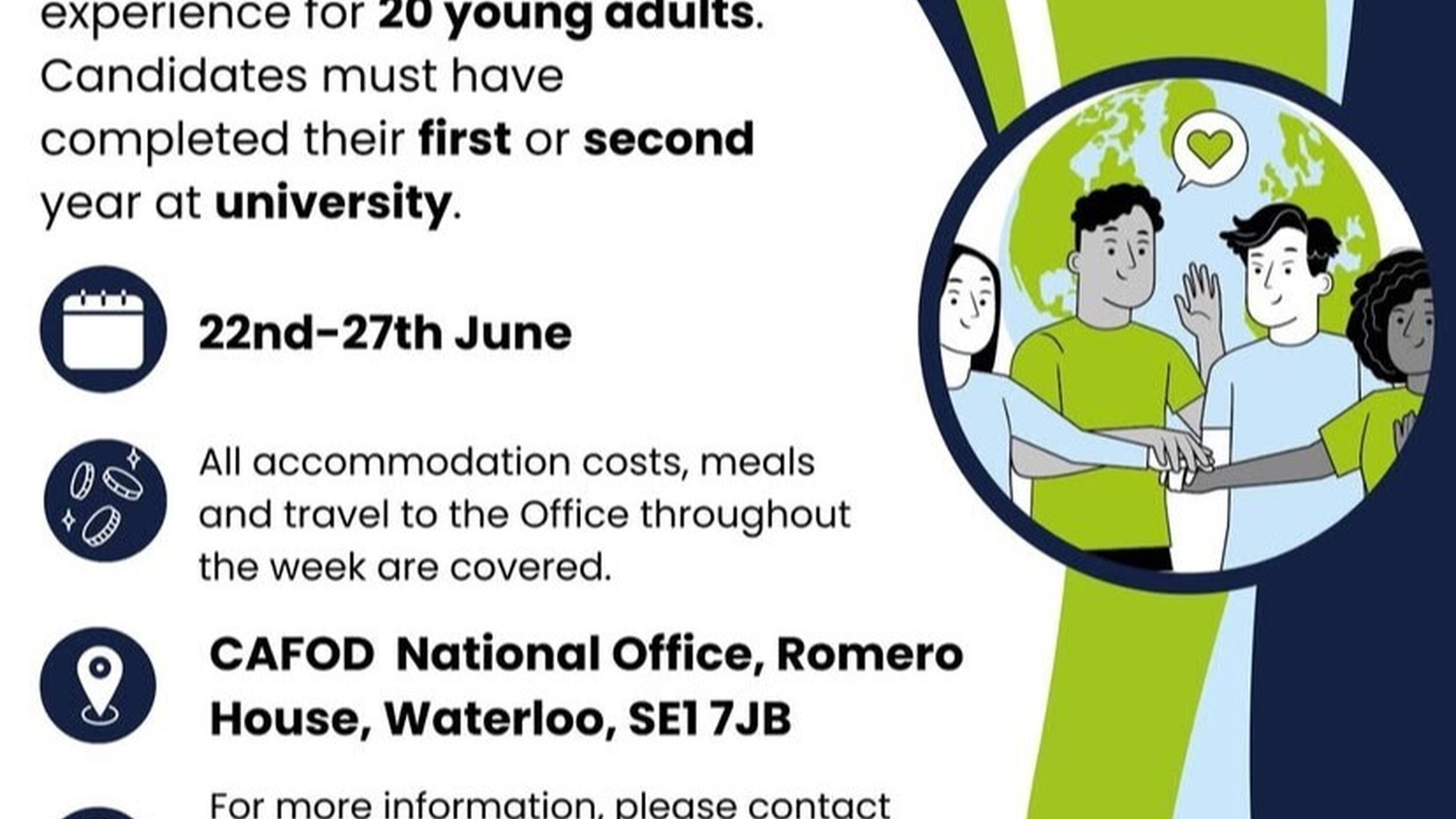 SVP and CAFOD work Experience - FaithJustice